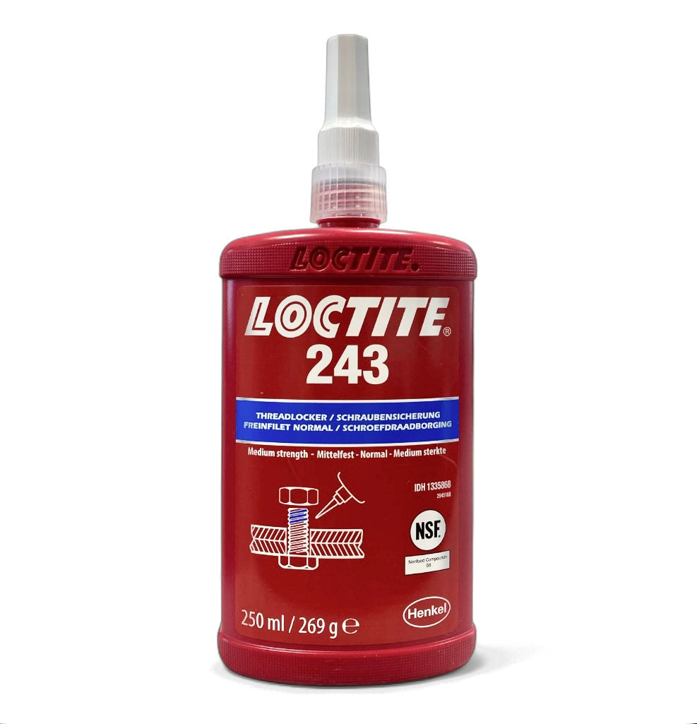 Loctite 243 – frein filet haute performance pour vis M6–M20, 250ml ...