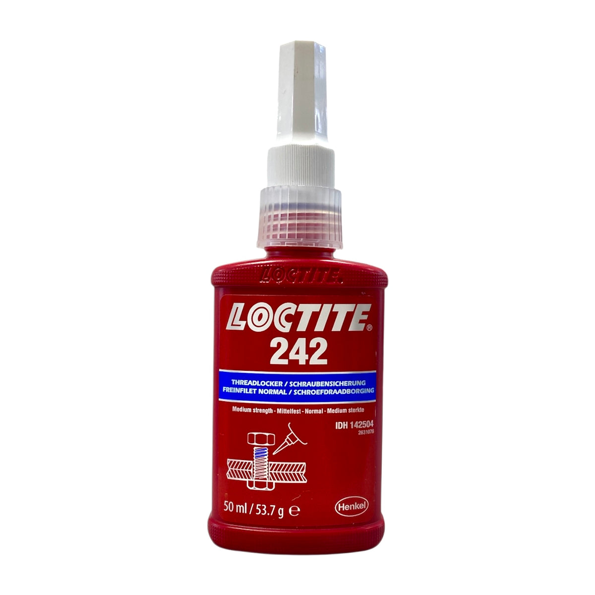 Loctite 242 – frein filet démontable bleu pour vis métalliques 50ml ...